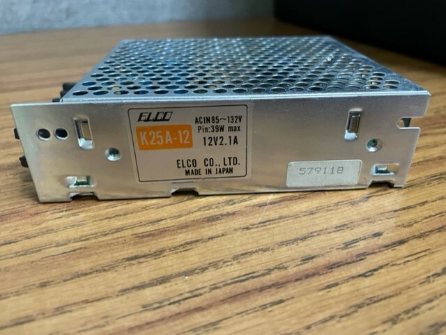 ELCO K25A-12 DC Power Supply 112V 2.1A for sale online | eBay