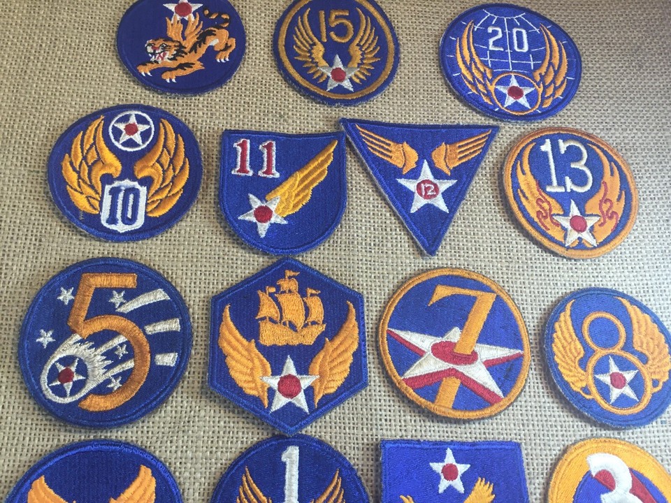 ORIGINAL WWII USAAF PATCH SET | eBay