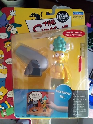 The Simpsons action figure Sideshow Mel Series 5, Playmates, World of ...