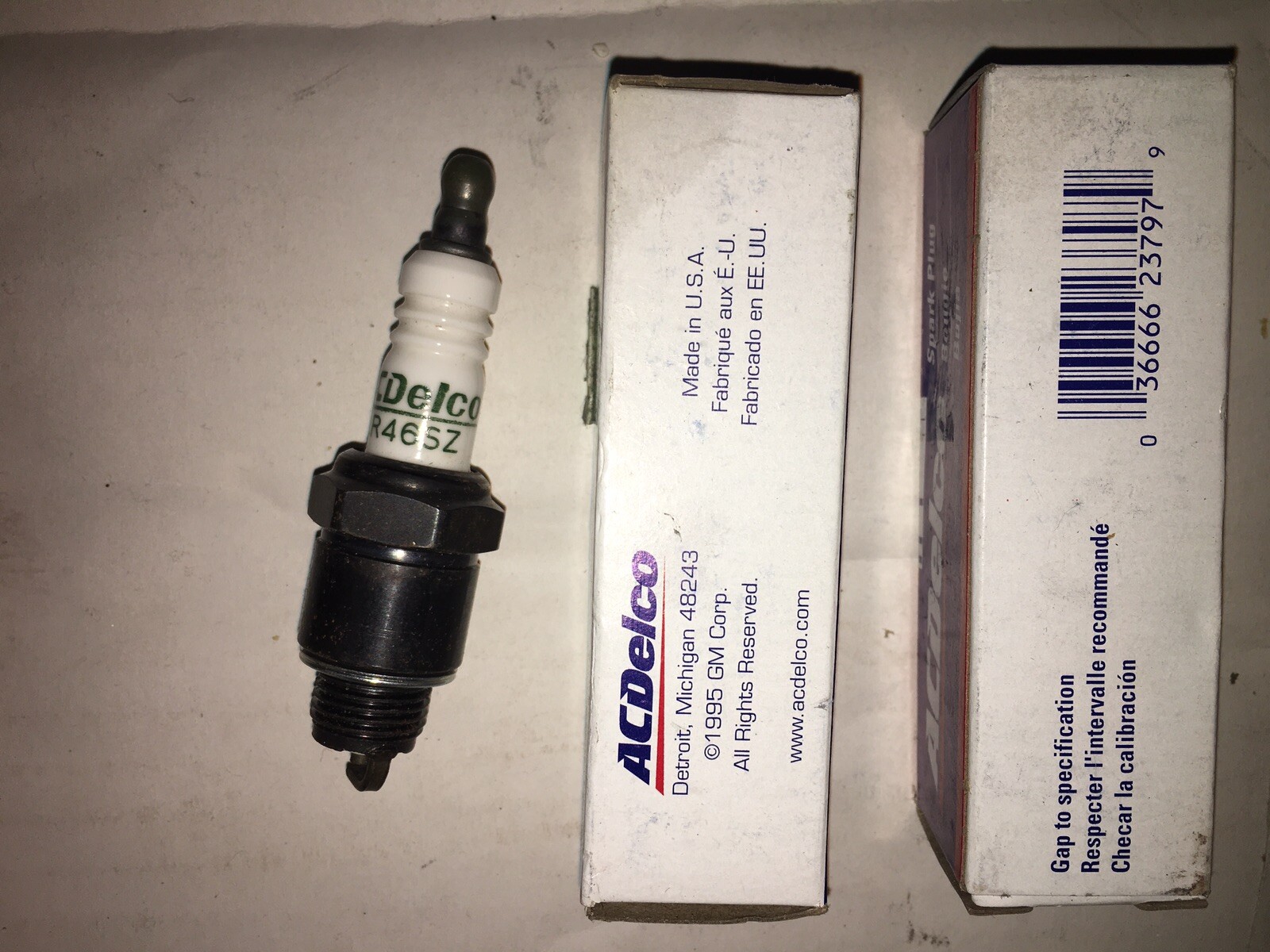 ACDelco R46SZ Spark Plug (Pack of 8) 5613882 8 For GM 8 Cylinder OEM | eBay