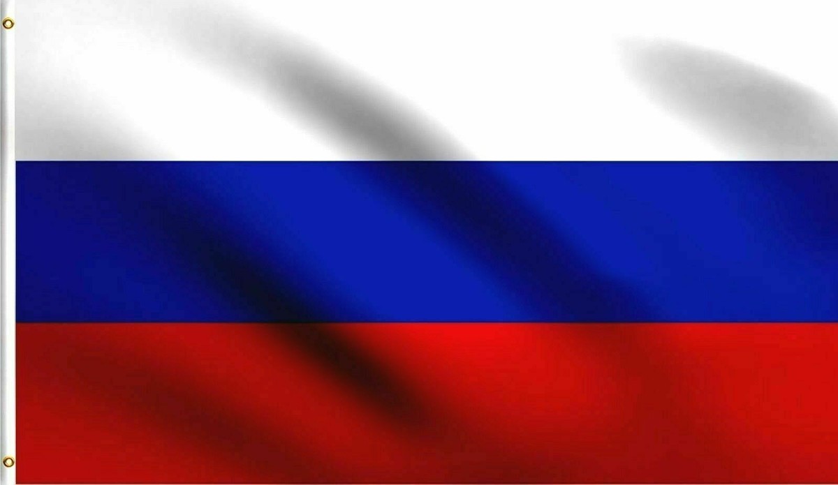 Russia Country Flag Colour