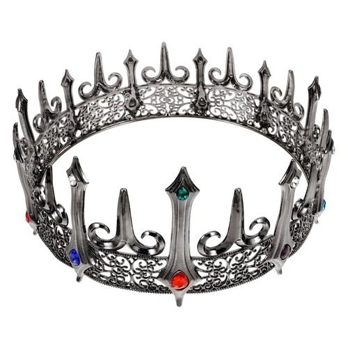 Gothic Crown Retro Man Men and Women Costume Crowns for Adults Cosplay ...