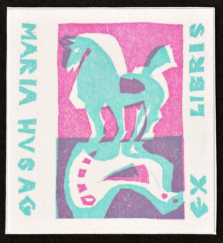 Exlibris Maria Husag Bookplate Ex-Libris Hans Studer | eBay