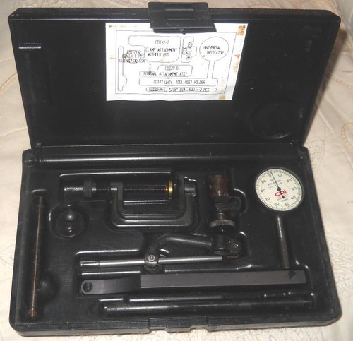 CDI Mechanical Universal Gage Dial Indicator Set Continuous 60100C .200 ...