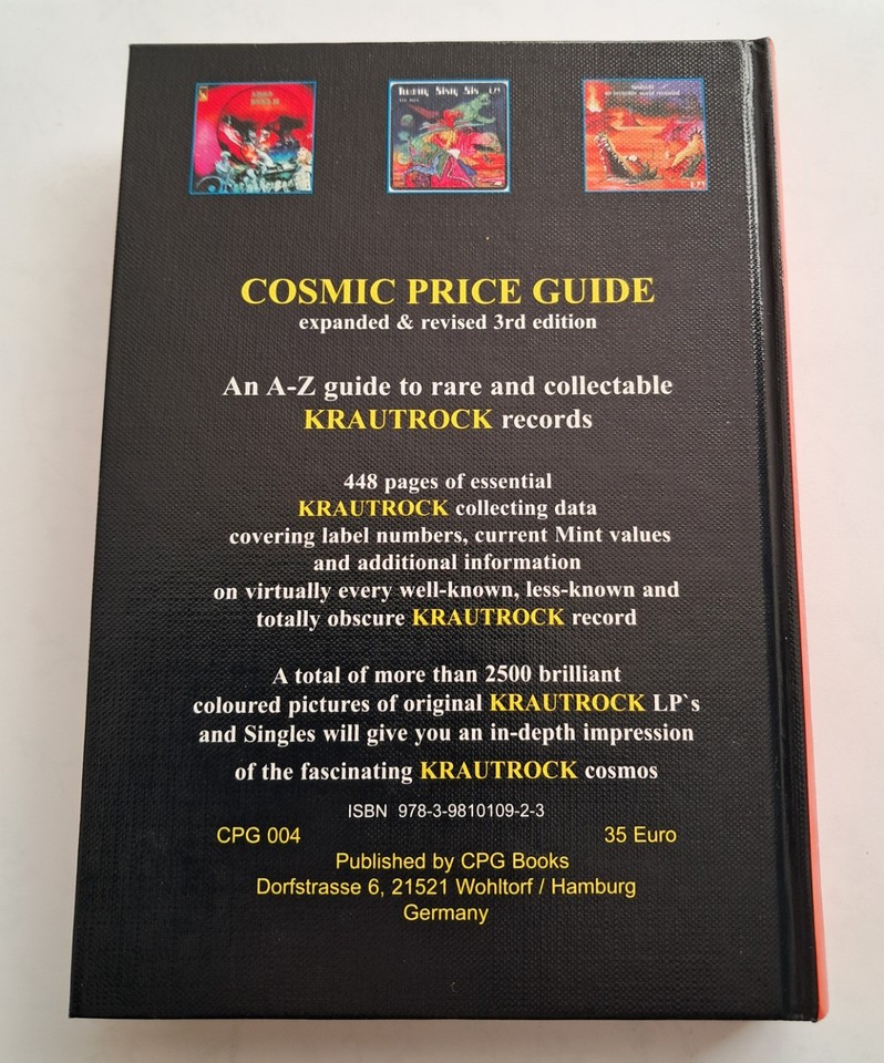 Cosmic Price Guide, to Original KRAUTROCK records, 3rd Edition ...