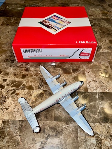 AEROCLASSICS/WESTERN MODELS WESTERN CONSTELLATION 1:200 DIECAST ...