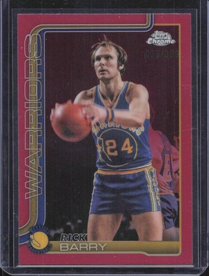 2025-26 Topps Chrome #249 Rick Barry Magenta Refractor #/399 | eBay