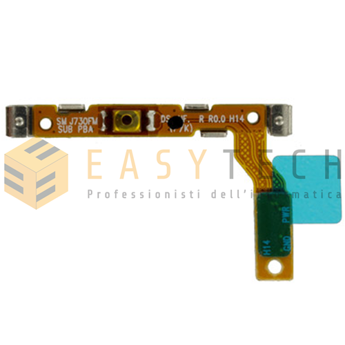 FLAT TASTO ACCENSIONE ON OFF LATERALE POWER KEY PER SAMSUNG GALAXY J3 ...