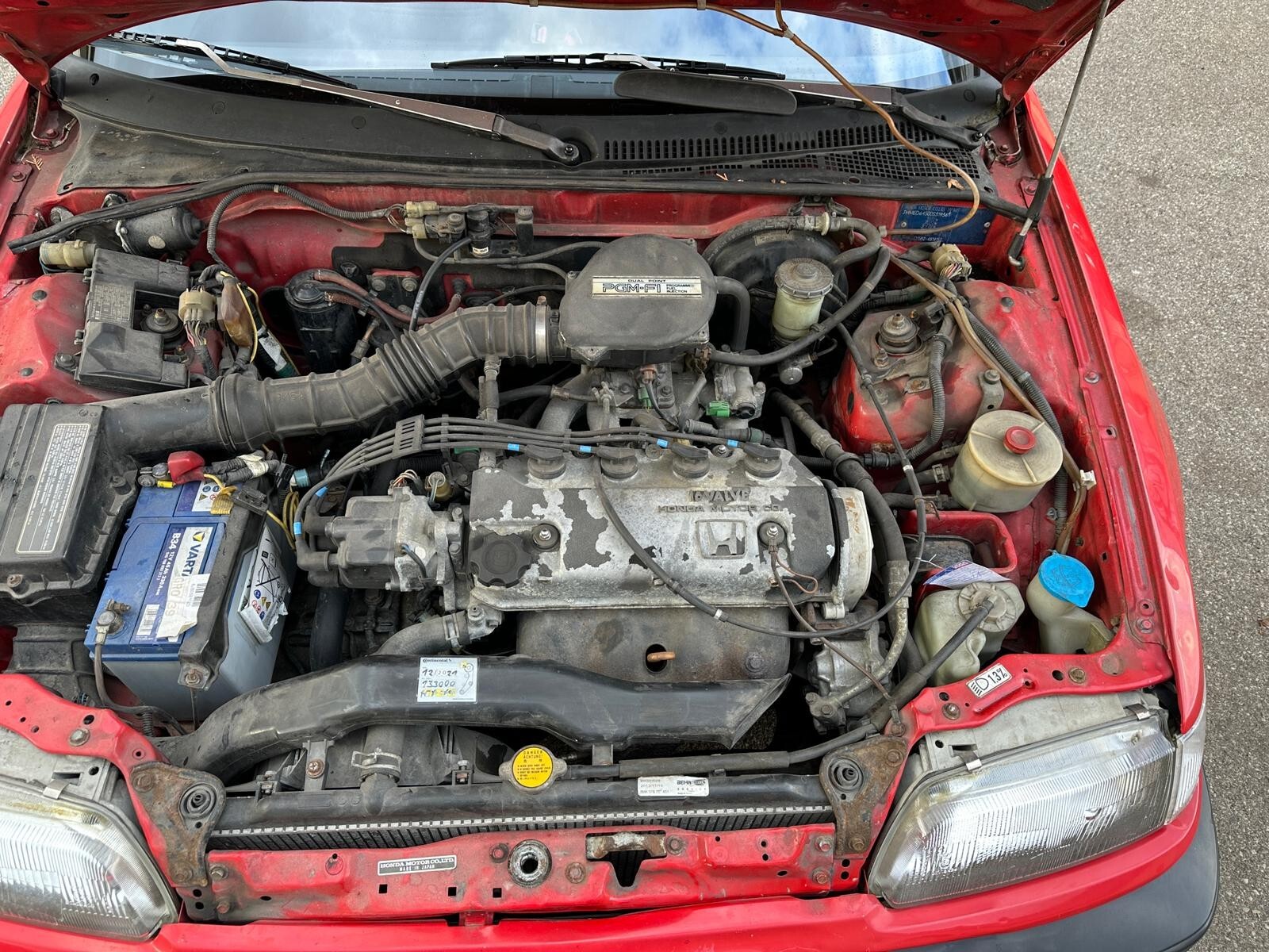 Honda Civic ED6 1.5i 16 Valve Automatik Benziner 145297km 1991 BJ, VB ...