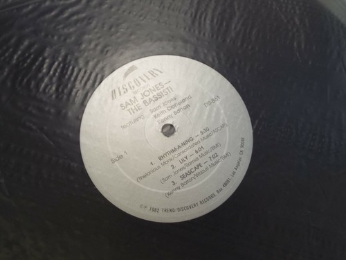 Sam Jones The Bassist! Discovery Records Jazz LP VINYL ALBUM | eBay