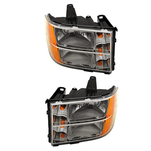 NEW HEADLIGHT PAIR FITS GMC SIERRA 1500 XFE 2010-13 GM2503283 22853030 ...