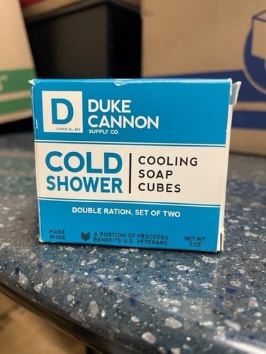 duke cannon cold shower cooling soap cubes | eBay