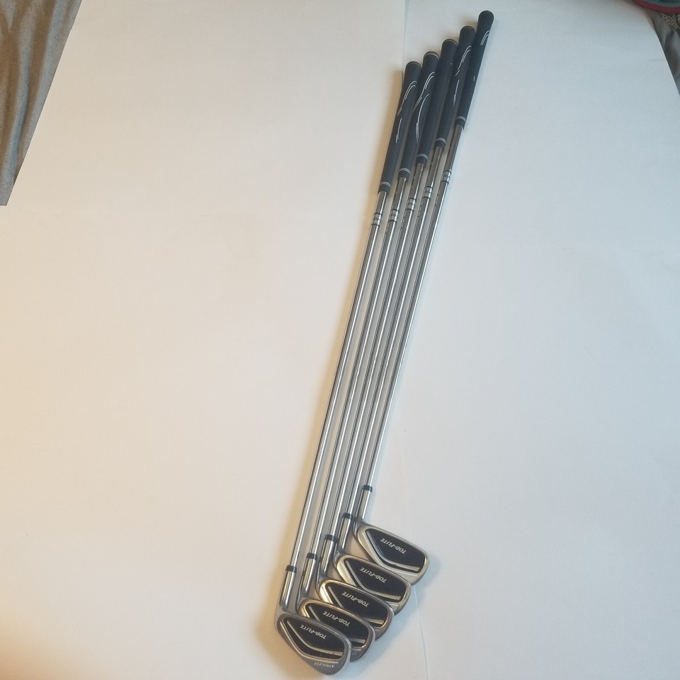 Top Flite Stainless Steel Iron Set: 6, 7, 8, 9, Wedge - Right Handed | eBay