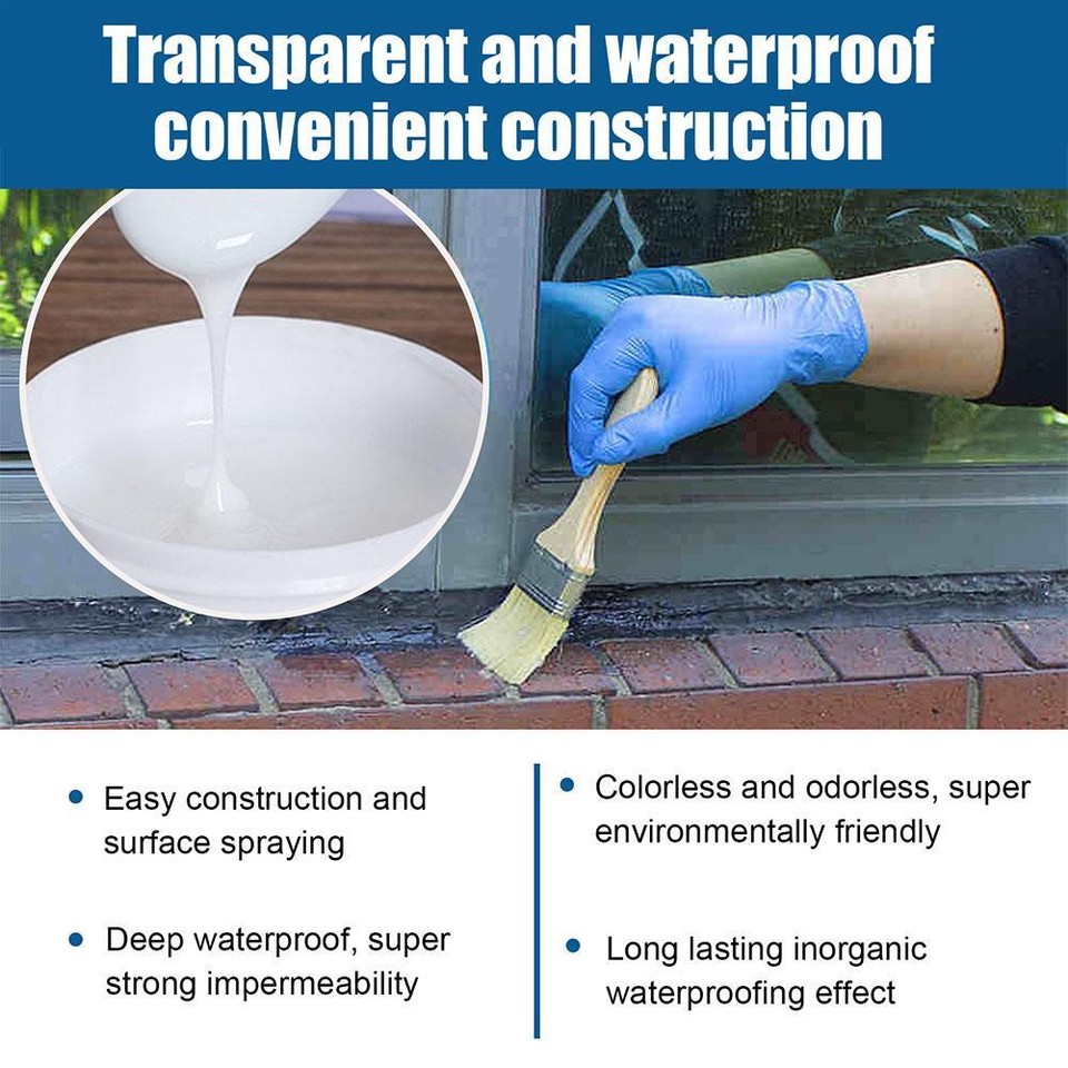 Transparent Waterproof Agent Anti-Leak Glue Strong Adhesive Sealant ...