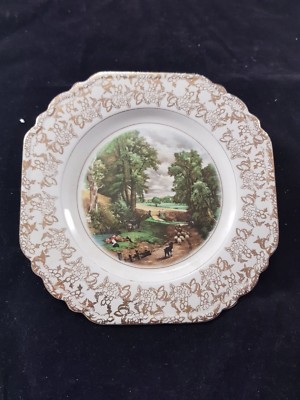 cake plate John Constable the Cornfields BCM LORD NELSON WARE ENGLAND ...