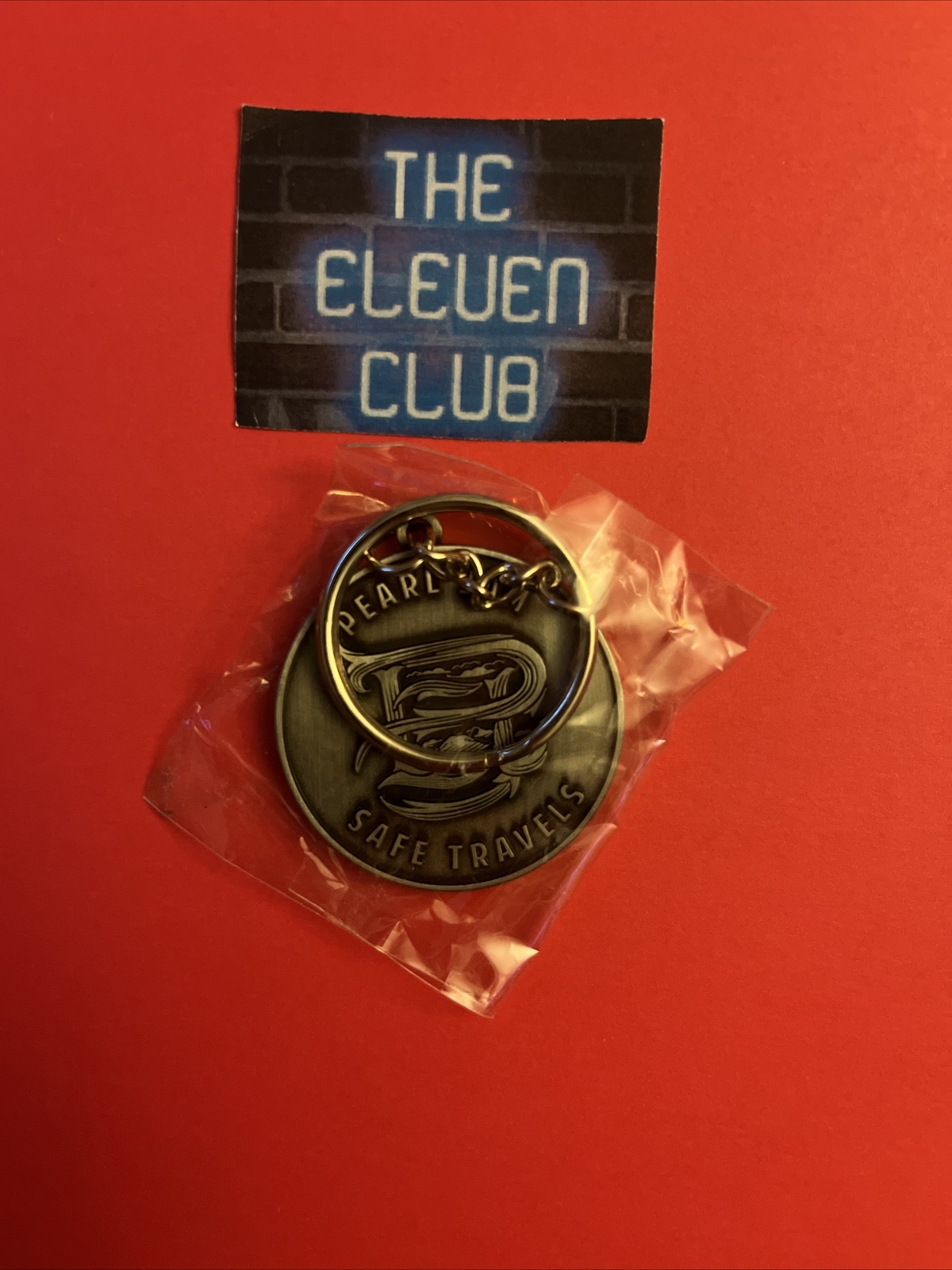 Pearl Jam Keychain 2018 Safe Travel Fob Key NEW OOP Vedder NOS St ...