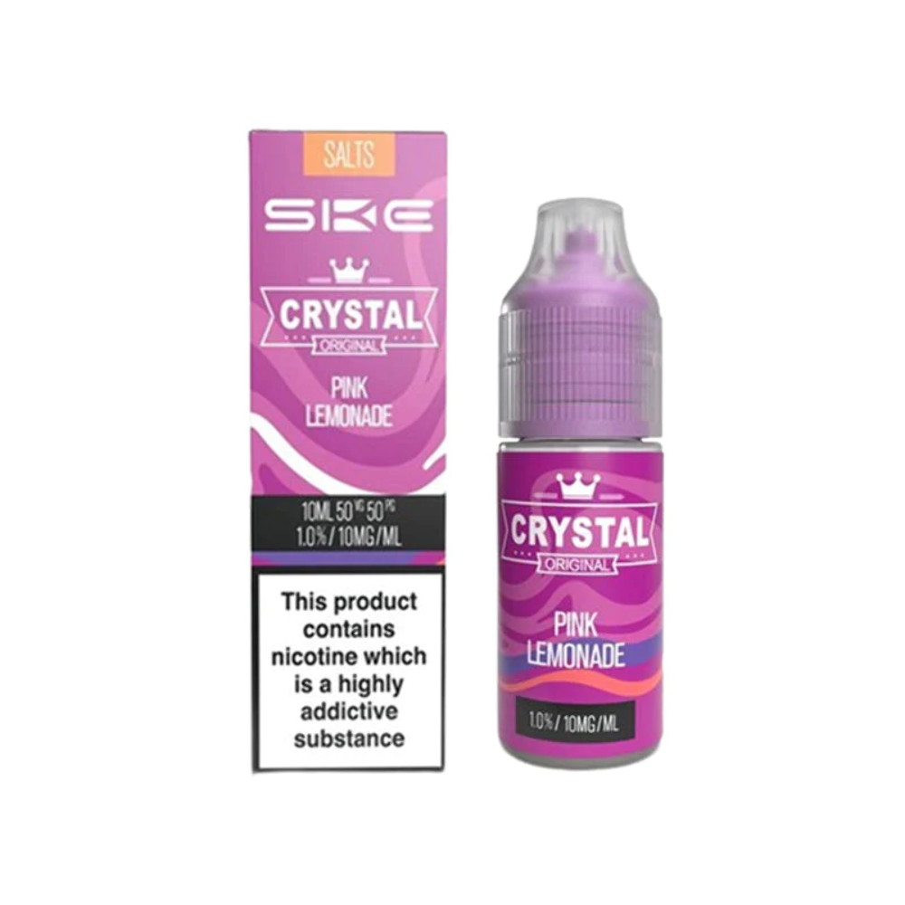 SKE Crystal Nic Salt 10ml E Liquid 10mg / 20mg Vape Juice 50/50 VG/PG ...