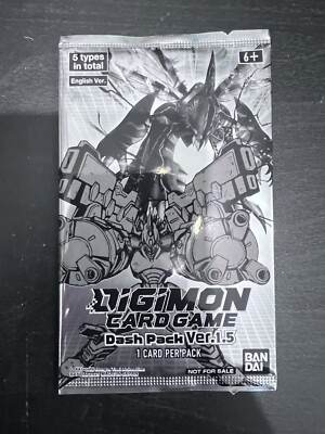 Digimon Card Game Dash Pack Ver 1.5 Bandai English MINT SEALED | eBay ...