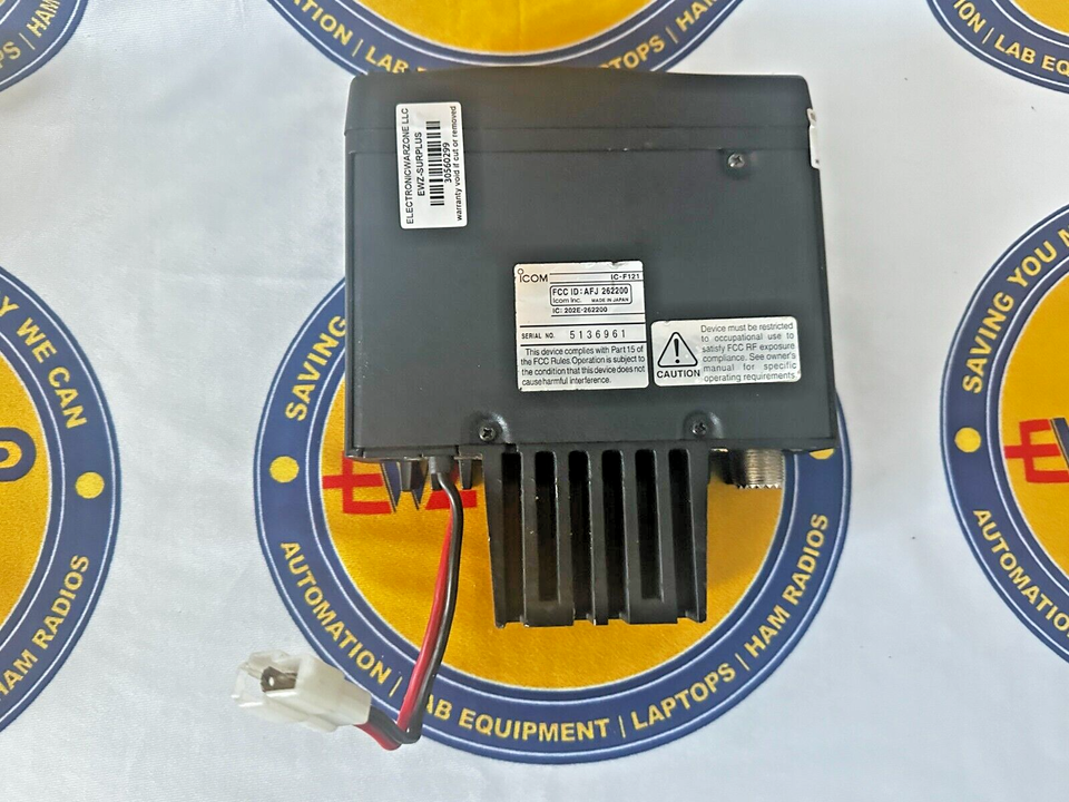 ICOM MOBILE IC-F121 VHF 128 CH + ICOM HM-148 GRAY/BLACK MICROPHONE ...