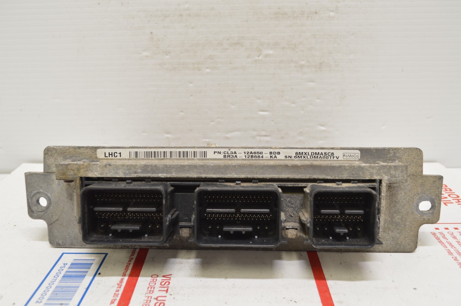 2012 12 Ford F-150 3.7L CL3A-12A650-BDB Engine Control Module Unit Ecm ...