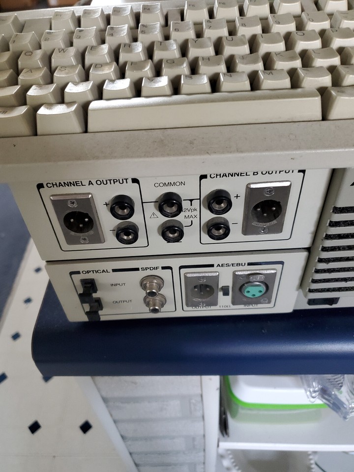 Audio Precision System One Dual Domain analyzer with PC/monitor Owned ...