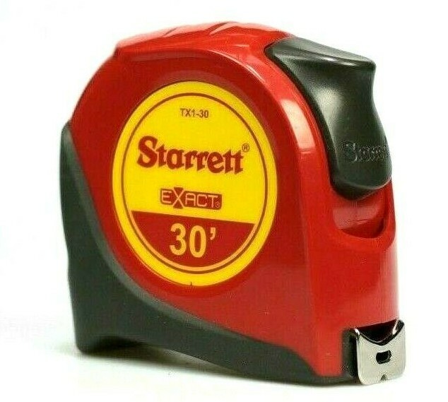Starrett Exact Tape Measure 1” x 30’ - TX1-30- for sale online | eBay