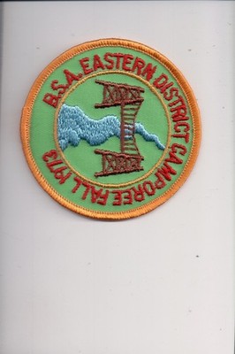 1973 Eastern District Fall Camporee patch | eBay