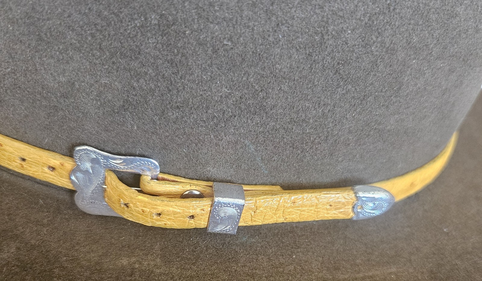 Resistol 4X Beaver Western Cowboy Hat 7 1/8 R 100% Wool Brown – With ...