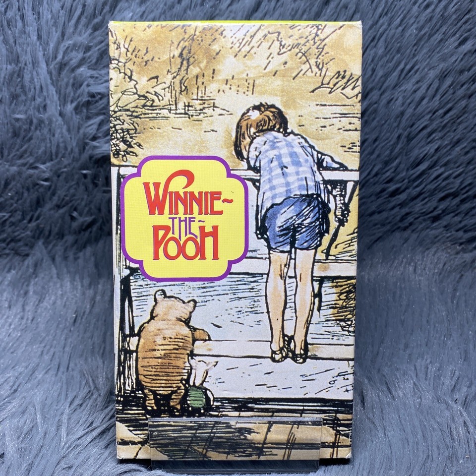 Winnie the Pooh VHS 1990 Playhouse BBC Video Classic Animated Cartoon ...