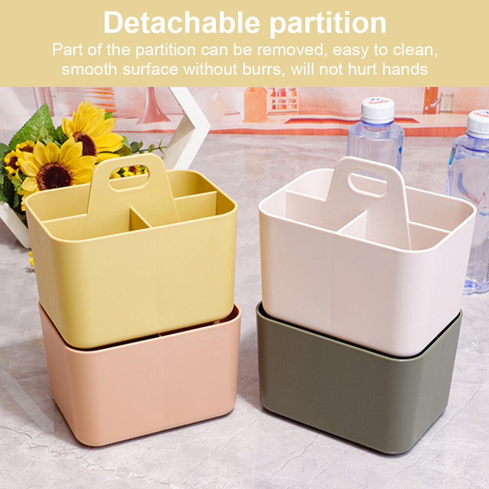 Portable Bathroom Caddy Organizer With Handle Smooth Craft Tote Multi ...