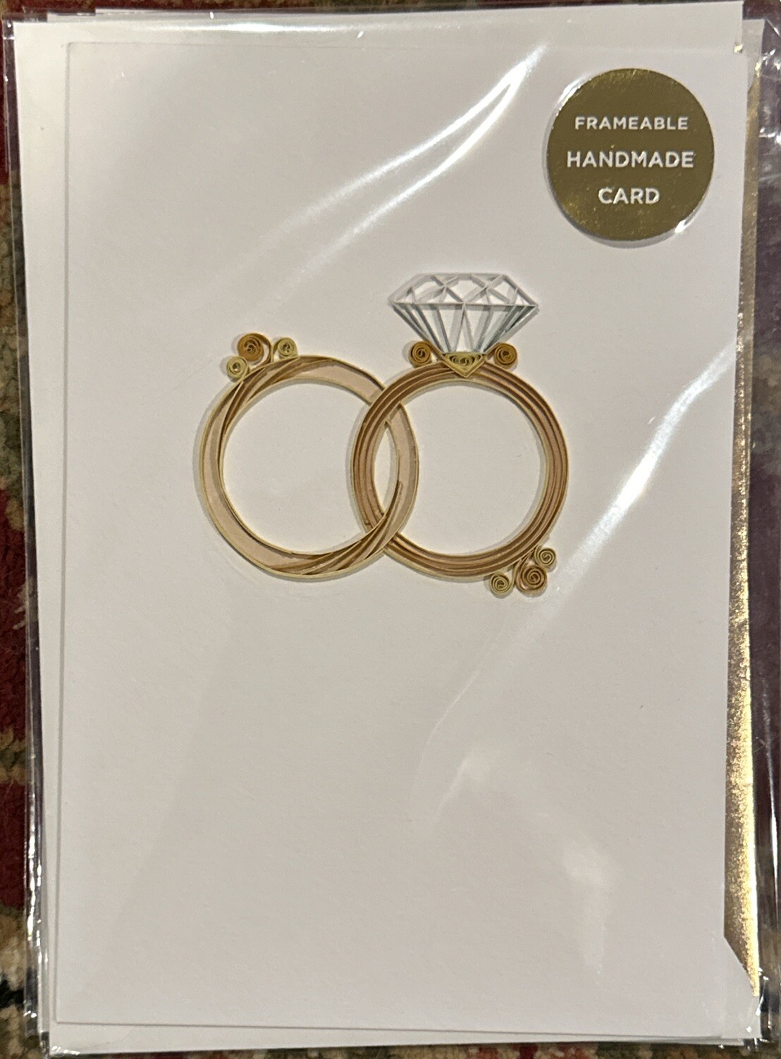 Hallmark Signature Card Frameable Handmade Congratulations To Couples ...