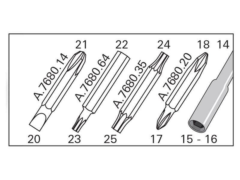 Victorinox ACCESSORY KIT : BITS KIT 4 Piece for Cybertool + XLT +XXL ...