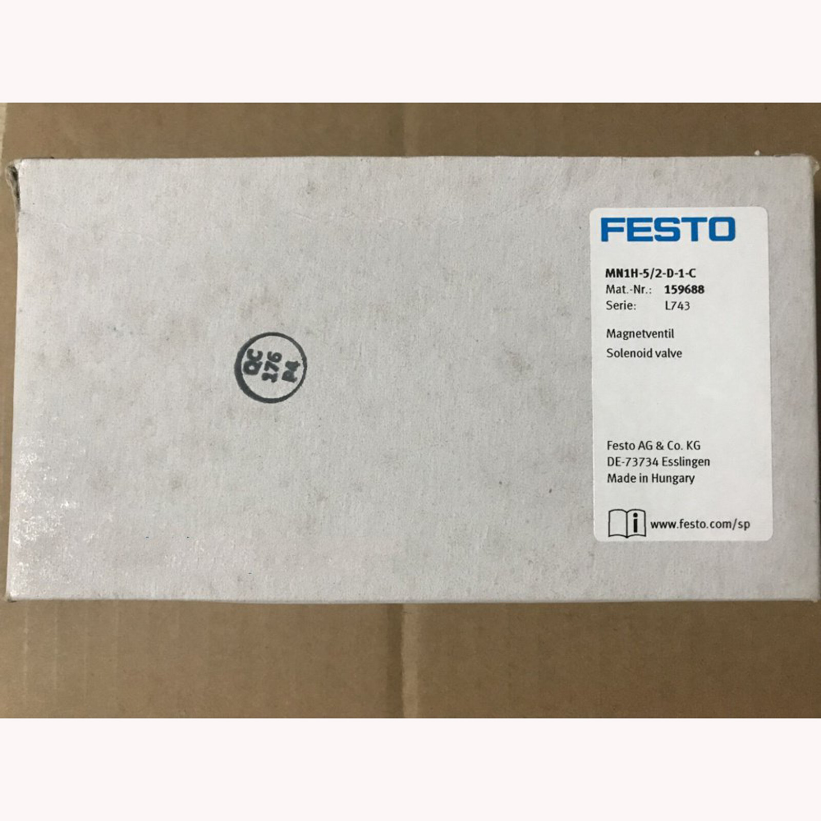 1 piece new festo MN1H-5/2-D-1-C 159688 solenoid valve Free ship | eBay