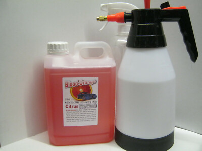 BLOOD ORANGE Citrus Car Pre-Wash Wheel All Purpose Cleaner Concentrate ...