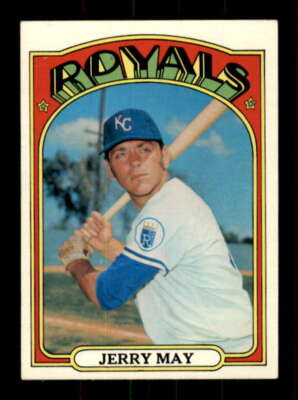 1972 Topps #109 Jerry May EX-EXMT+ Royals 510821 | eBay