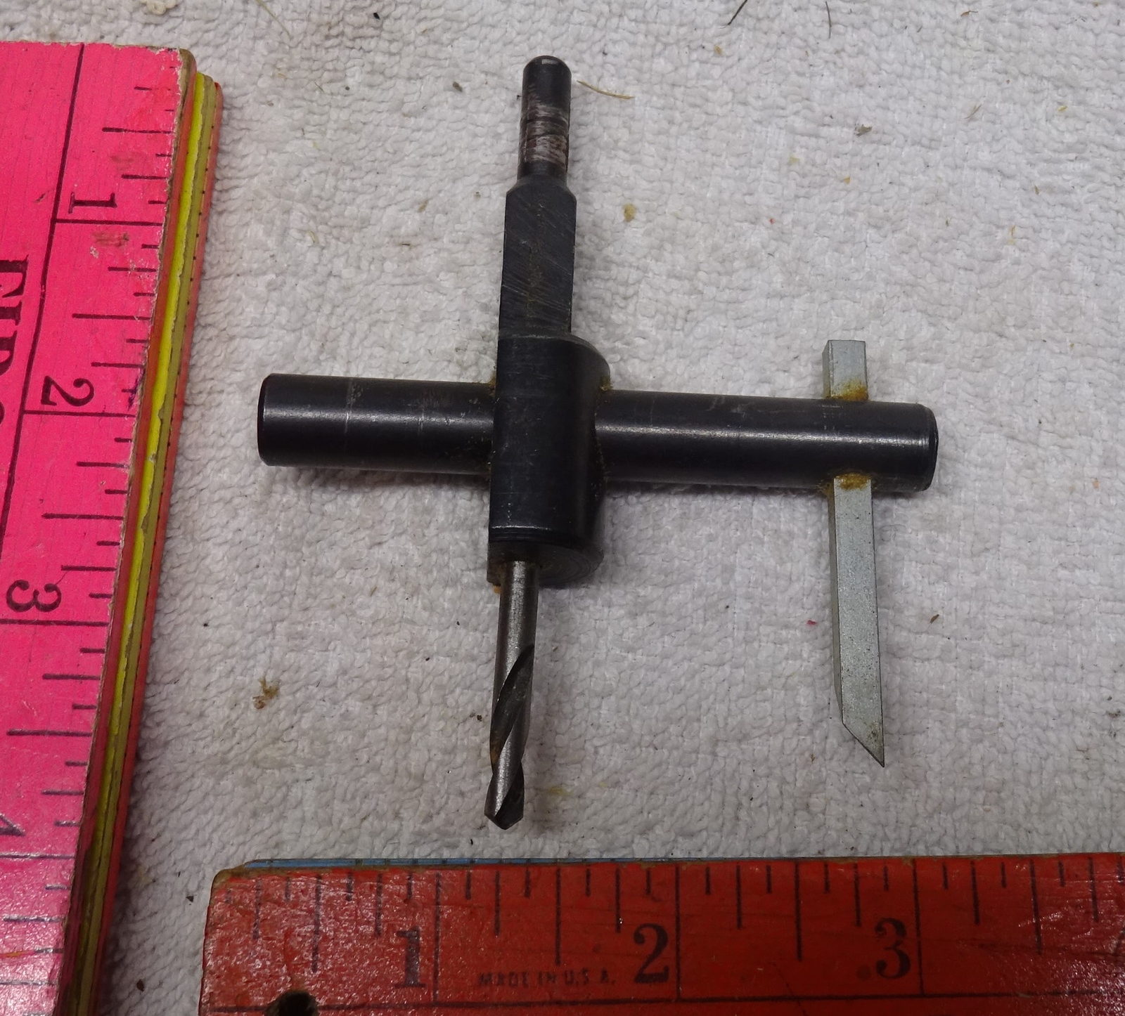 ** Vintage - Metal CIRCLE CUTTER or ?? - most likely USA made - Heavy ...