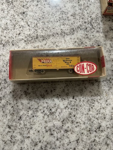 Con-Cor 135104 N Scale Prima 40' Beer Reefer #12939 VINTAGE, YELLOW ...