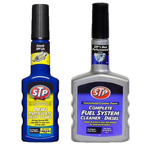 STP 2 Pack DIESEL PARTICULATE FILTER DPF + COMPLETE FUEL SYSTEM ...