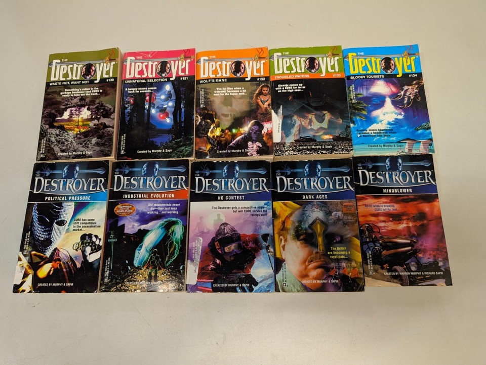 Lot of 96 The Destroyer Books #1-44 + More - Warren Murphy & Richard ...