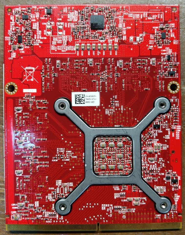 Dell AMD ATI FirePro M6100 Video Card 0MG0X9 MG0X9 2GB GDDR5 for ...