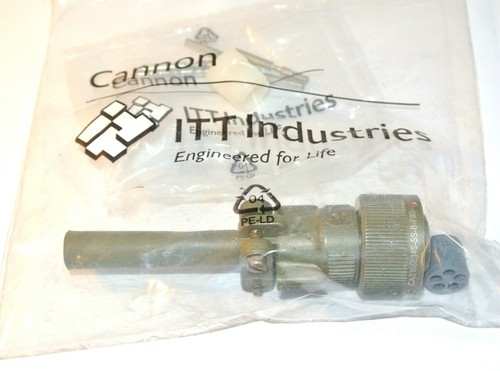 CA3106E14S-5S-B-F80 ITT CIRCULAR CONNECTOR SIZE 14S, 5 WAY SKT [QYT=1 ...