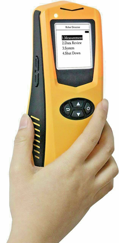 Rebar Detector Steel Bar Scanner Locator Concrete Protective Layer ...