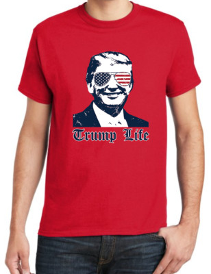 Trump 2024 T-shirt MAGA Trump Life Proud Trump Supporter MAGA KAG Red ...