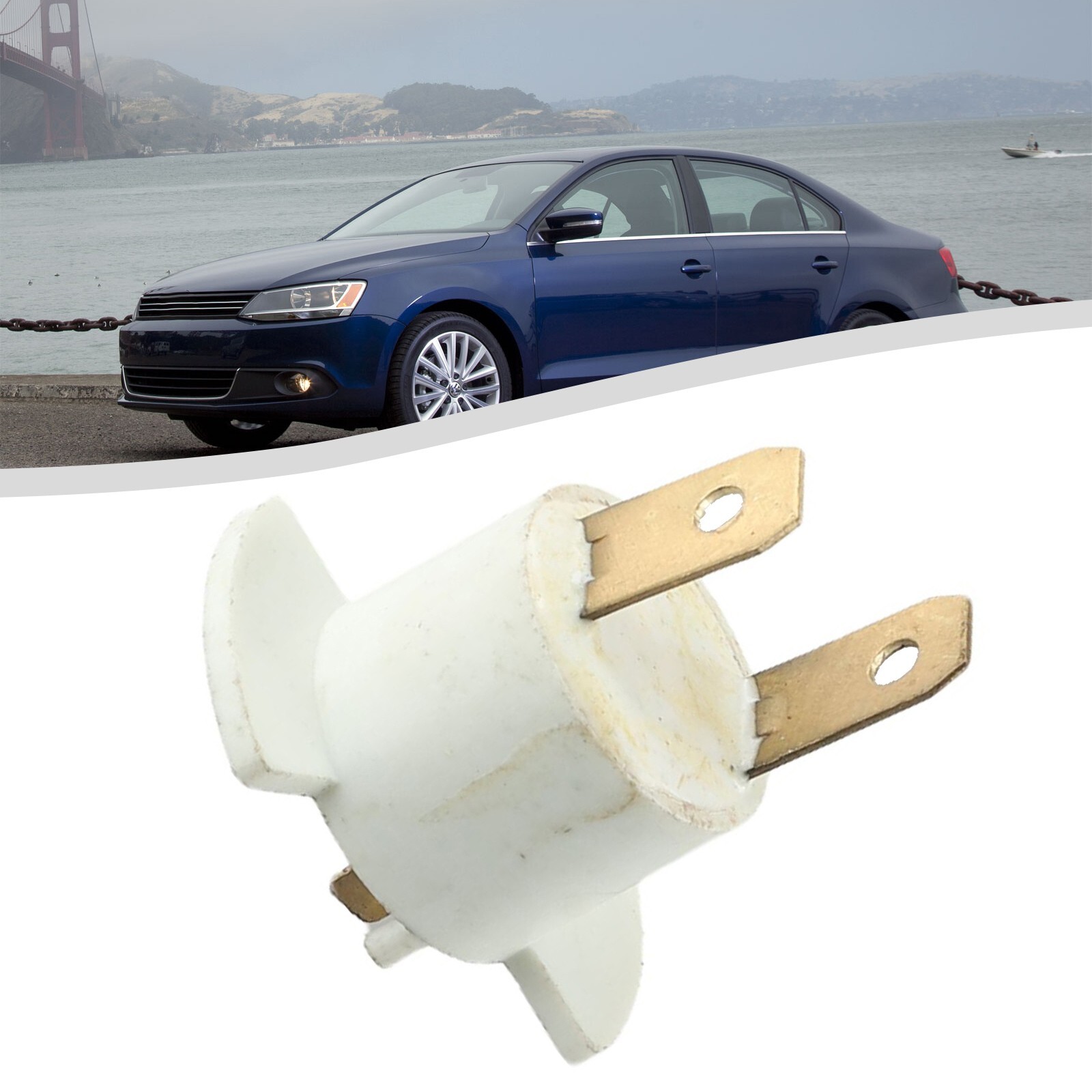 New Durable Car Lights Bulb Socket Holder Headlight Bulb For Prelude H1 ...