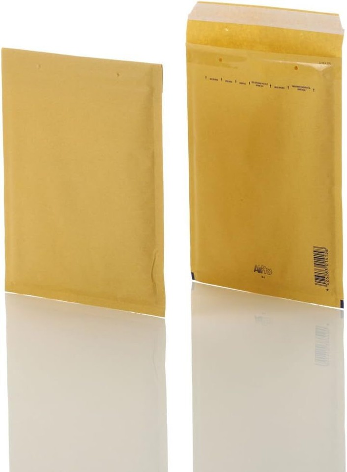 AirPro Padded Envelopes Size B14 (275 x 200 x 5 mm) Self-Adhesive Brown ...