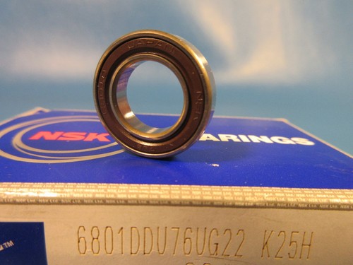 NSK 6801DDU, 6801DDU 76VG22, Deep Groove Bearing (Timken, NTN, SKF ...