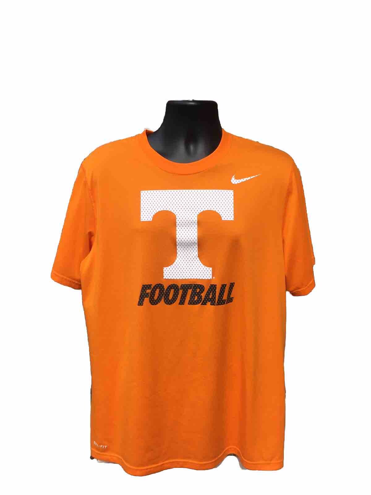 Tennessee football Nike dry fit T-shirt size L | eBay