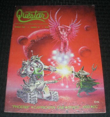 1978 QUESTAR Magazine #2 FN+ 6.5 Steve Ditko / Space 1999 | eBay