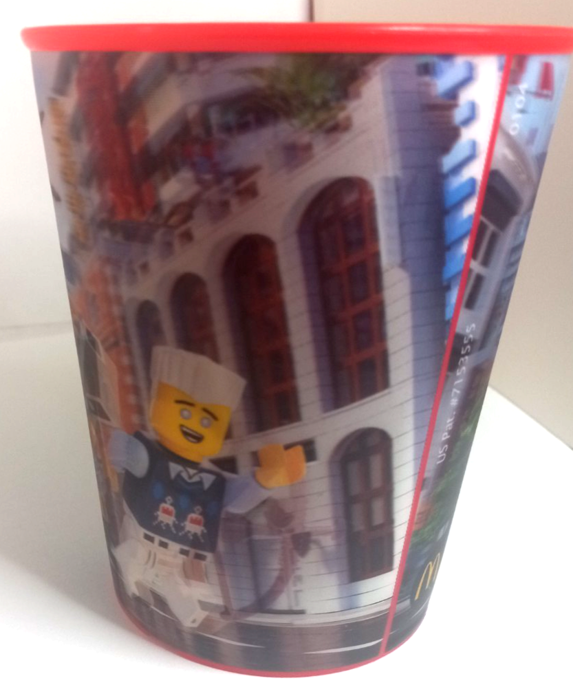 Lego NINJAGO Movie Cup McDonalds 2017 Lenticular Tumbler Plastic | eBay