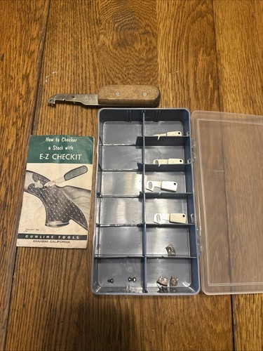 Gunline Tools Gunstock checkering tool E-Z CHECKIT | eBay